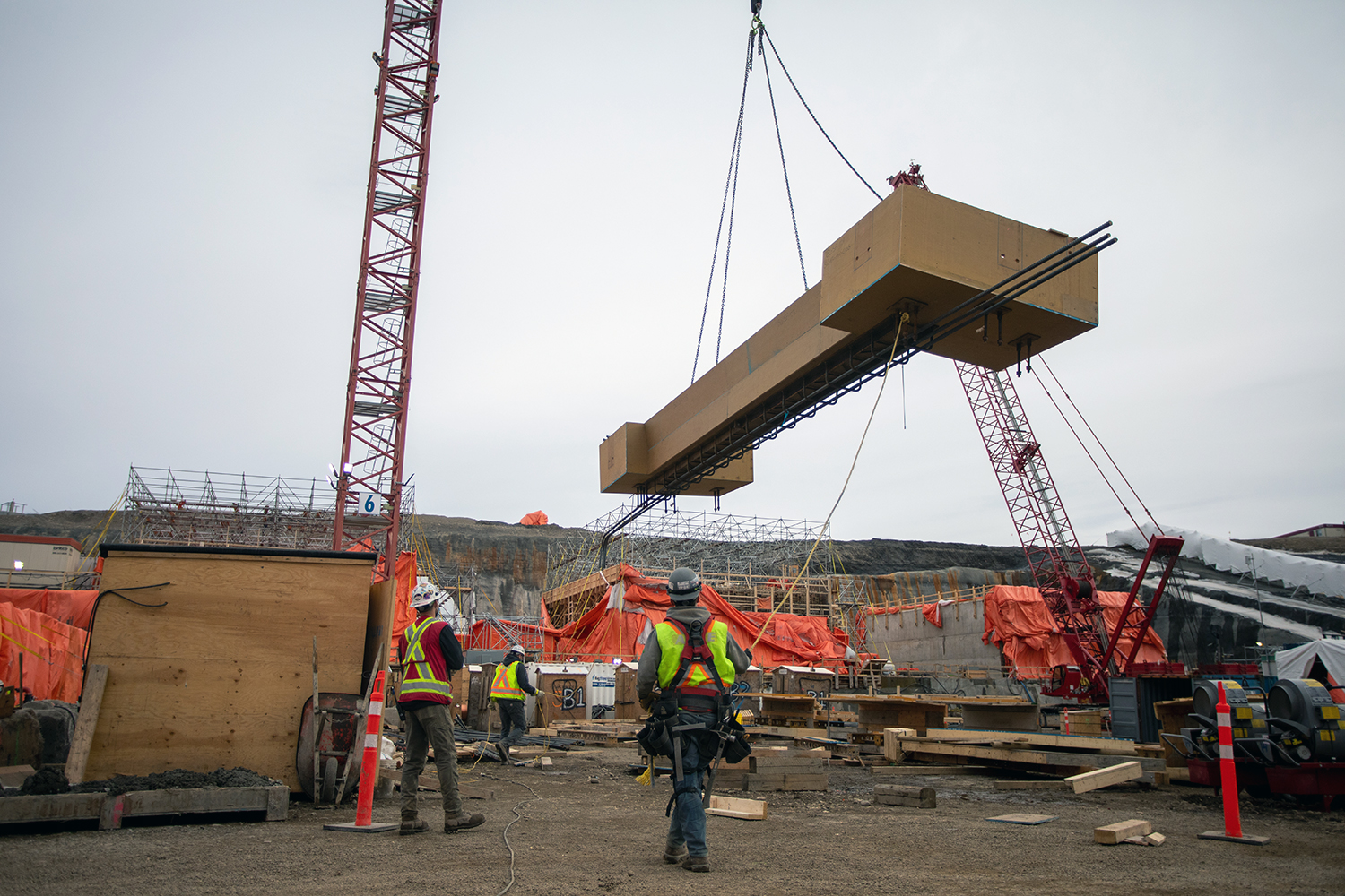Dam construction 2021 | Site C